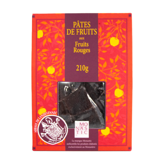 PATES DE FRUITS ROUGES 210G - ABBAYE DE LANDEVENNEC